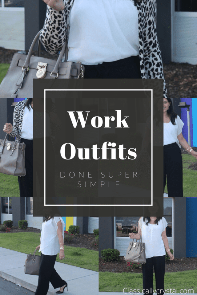 Super Simple Work Outfit - Classically Crystal